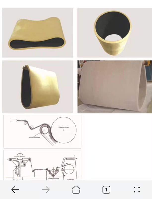 Sanforizing Rubber Blanket for Textile Finishing Line - Buy Product on ...